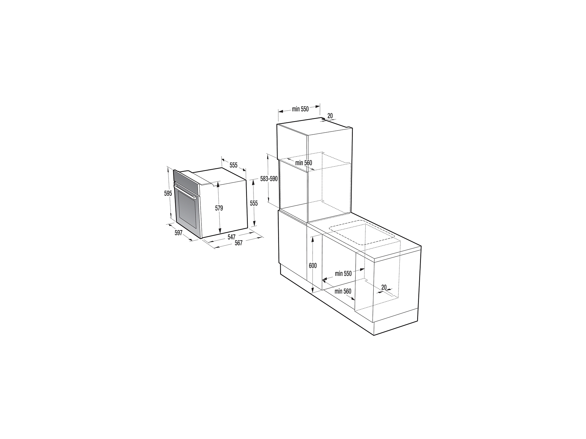 Elektrická rúra samostatná VT 657 AB | MORA